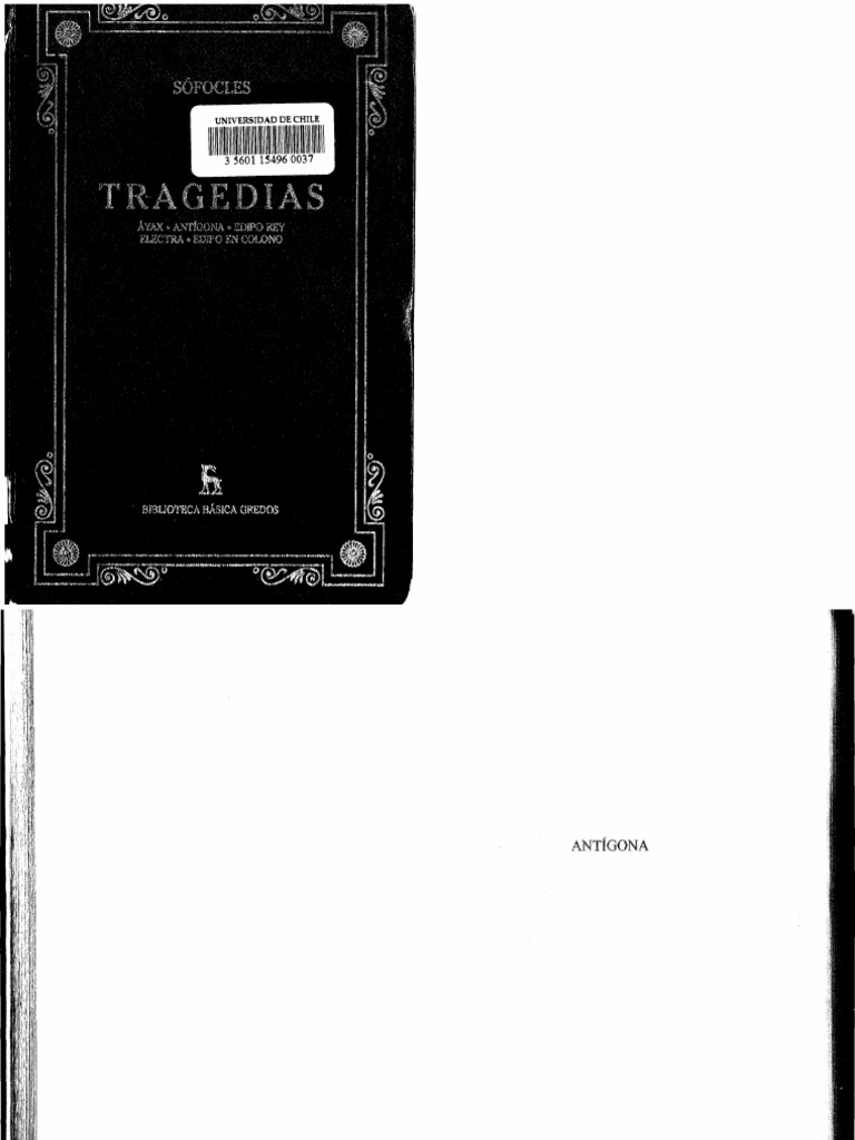 Sofocles Tragedias Gredos | PDF