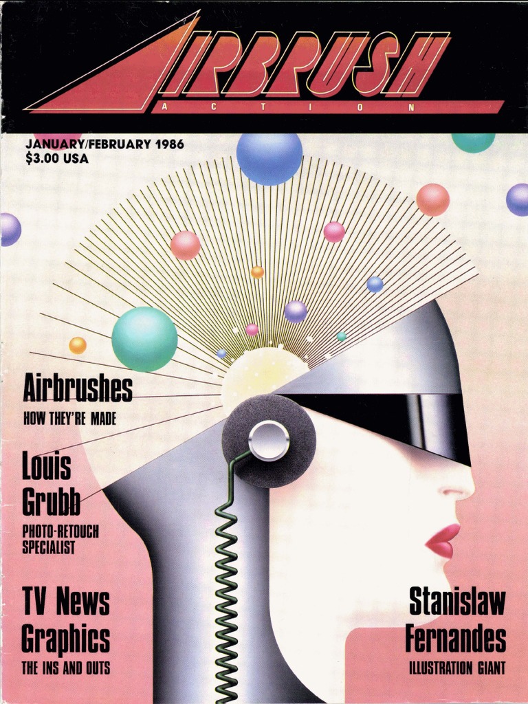 Airbrush Action Jan-Feb 1986 | PDF | Books | Drilling