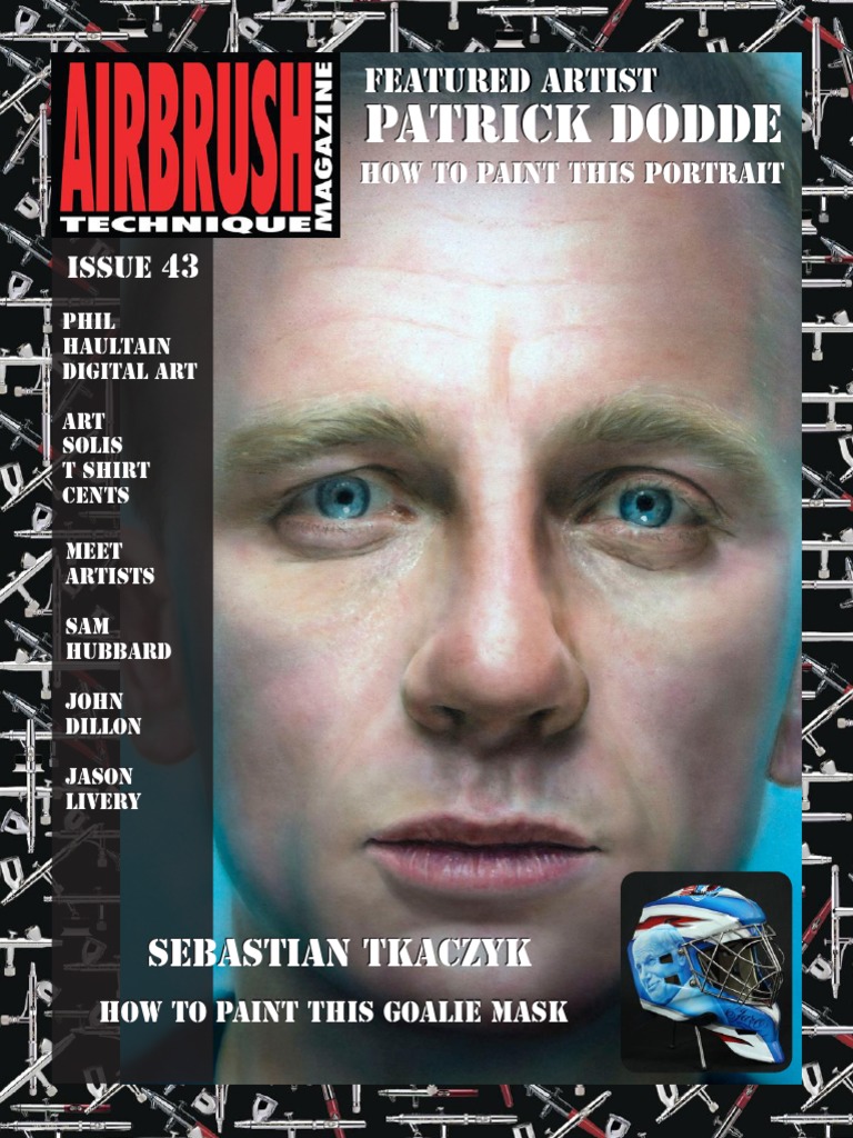 AIRBRUSH TECHNIQUE MAGAZINE Issue 43 | PDF | Paintings | Paint