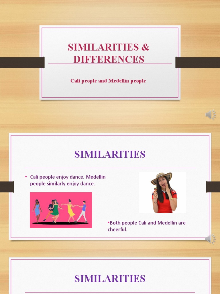 Similarities & Differences | PDF