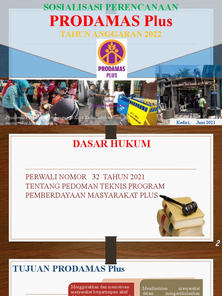 Sosialisasi Prodamas Plus TA 2022 (Kabag Pem) II | PDF