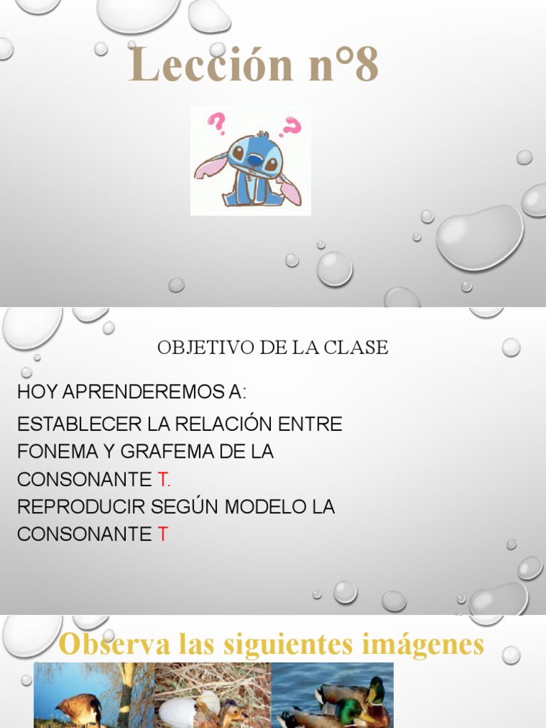 Leccion 8 Pato | PDF | El patito feo