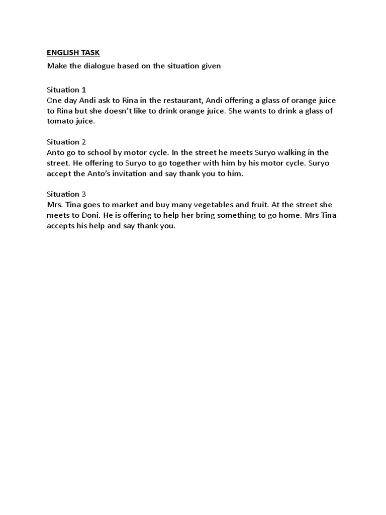 English Task Grade Xii Offers | PDF