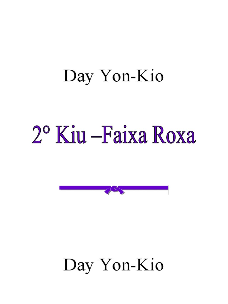 Técnicas de Judo da Faixa Roxa | PDF | Artes marciais japonesas | Judô