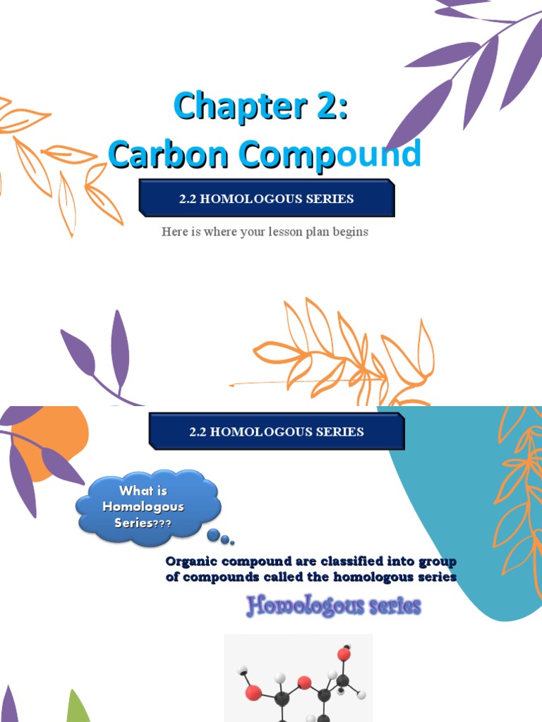 C2 Carbon Compound | PDF | Alkane | Molecules