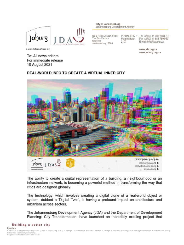 Real-World Info To Create A Virtual Inner City | PDF | Geographic ...