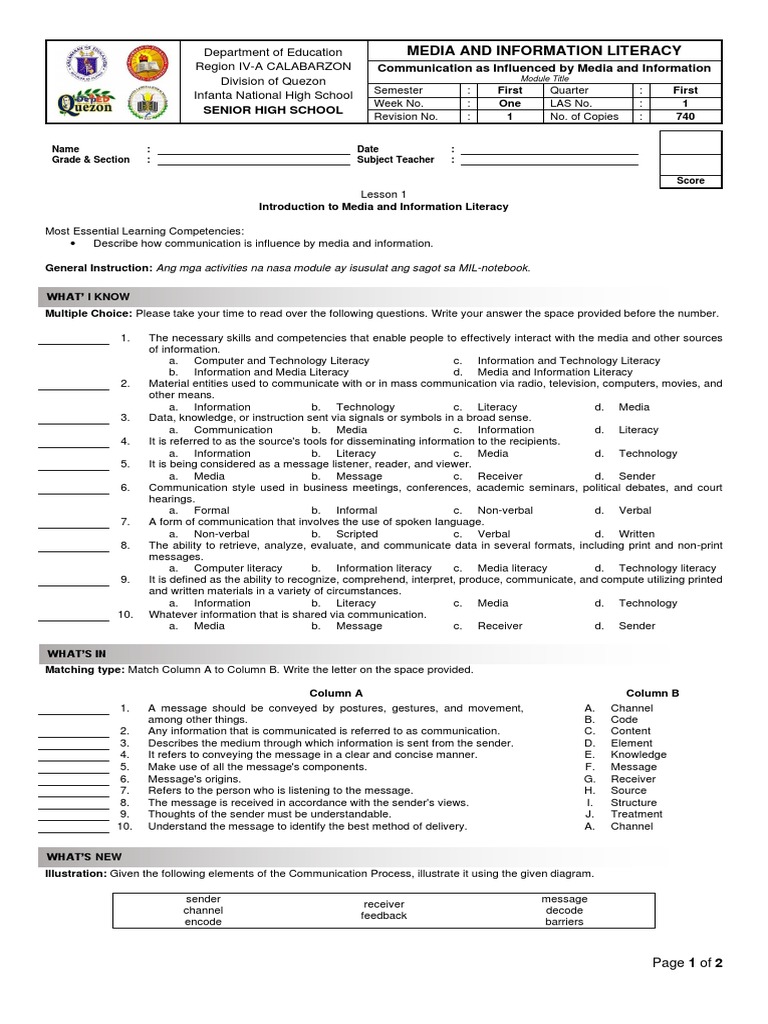 Understanding Communication: A Look at Media, Information, and ...