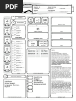 MrGone's Character Sheets | PDF | Campaign Settings