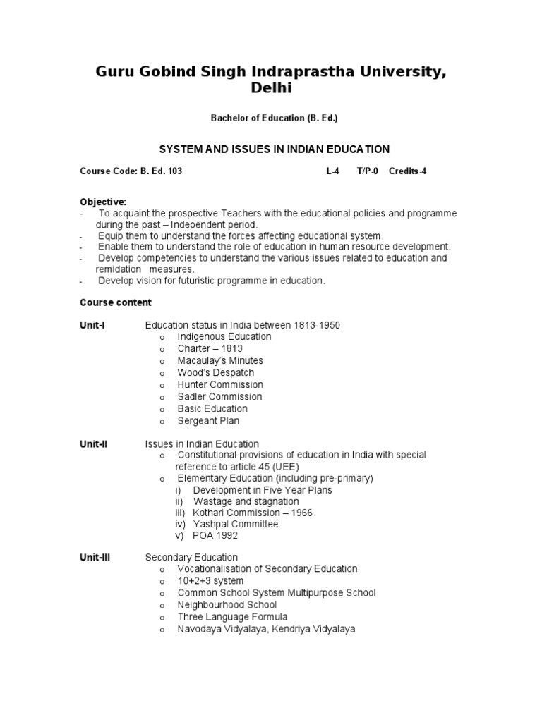 Guru Gobind Singh Indraprastha University | PDF | Behavior Modification | Learning