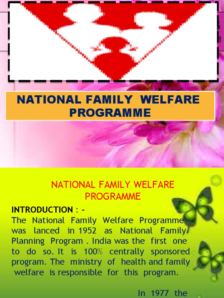 National Family Welfare Programme | PDF | Birth Control | Combined Oral ...