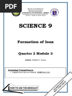 Science Grade 9: Quarter 2 - Module 2 Chemical Bonding | PDF | Chemical ...
