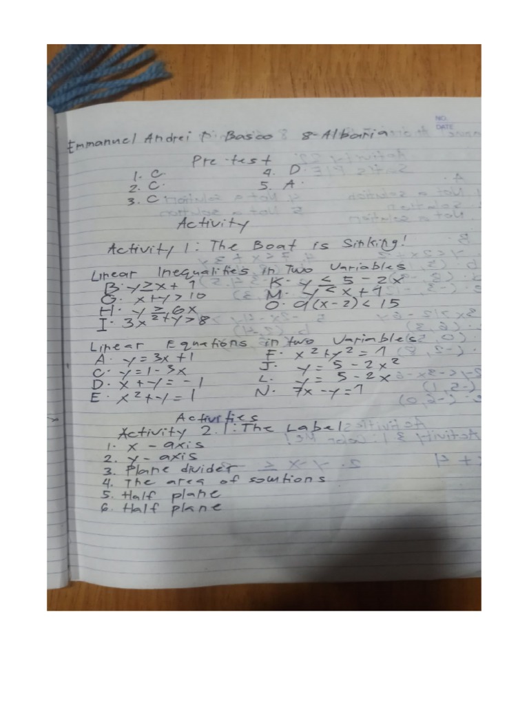 Math 8 Quarter 2 Week 1 Module | PDF Math 8 Quarter 2 Week 1 Module | PDF