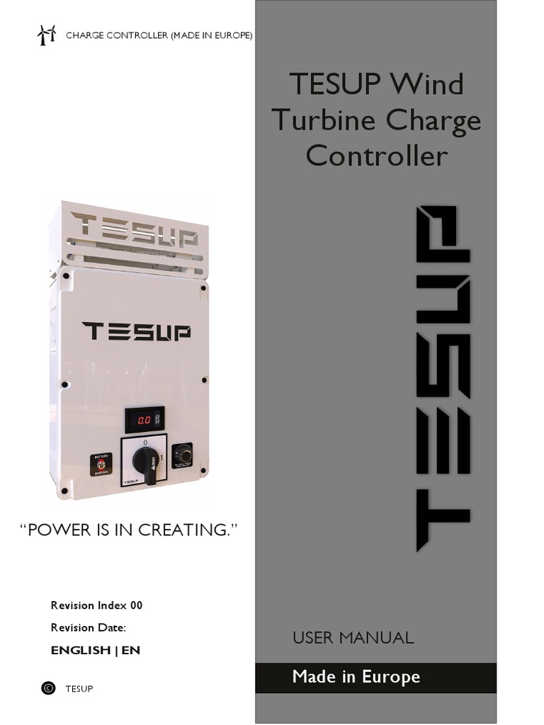 TESUP Wind Turbine Charge Controller User-Manual | PDF | Wind Turbine ...