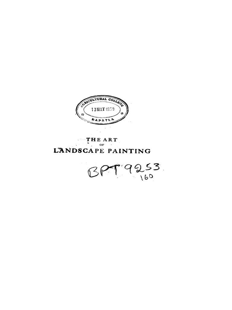 Landscape Painting (PDFDrive) | PDF | Paintings | Landscape Painting