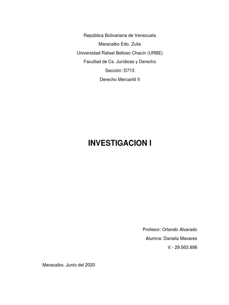Investigacion1 Derecho Mercantil Ii | PDF | Seguro | Reaseguro