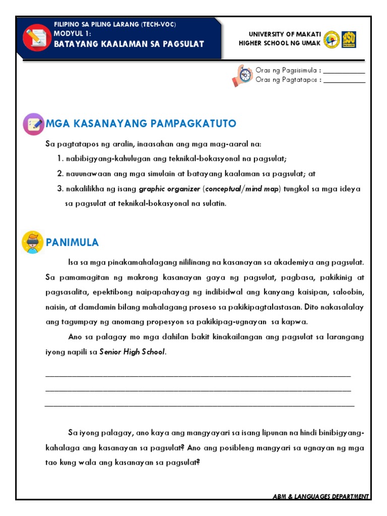 Module 1 FSPL Techvoc | PDF