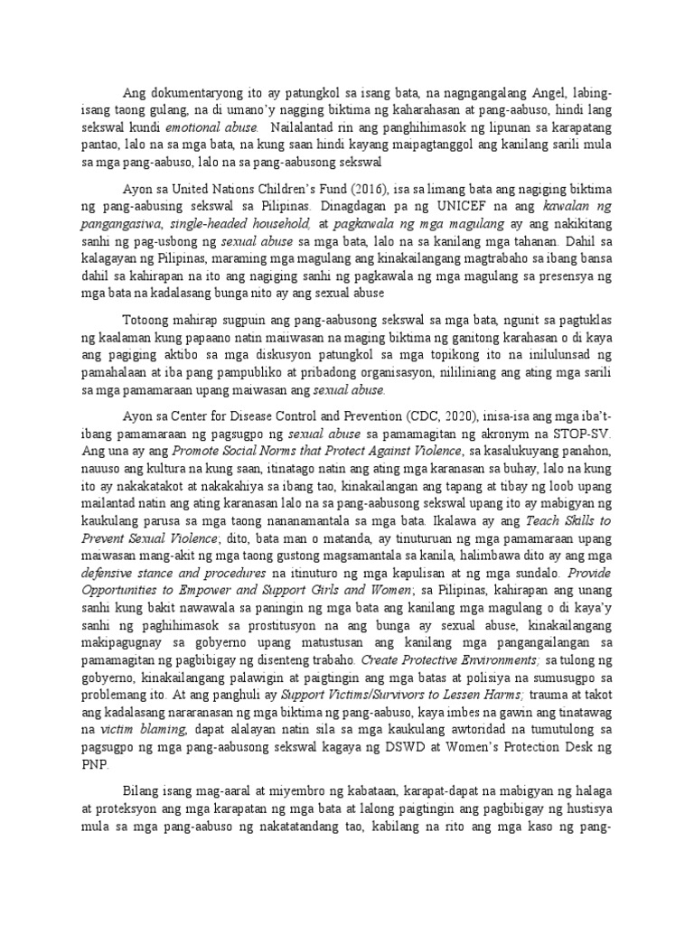 Reaction Paper | PDF