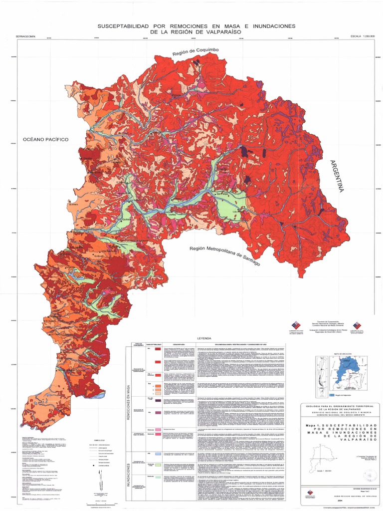 IR 23 11228 MAPA 01 Remociones en Masa Inundaciones | PDF