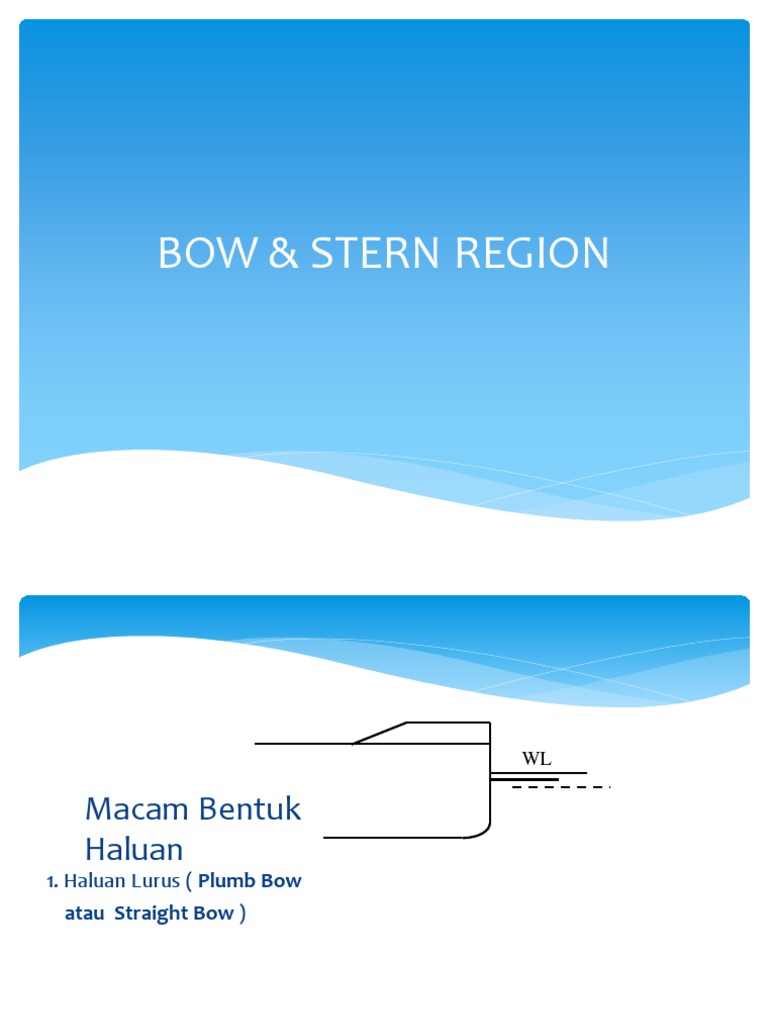 Bow & Stern Region | PDF