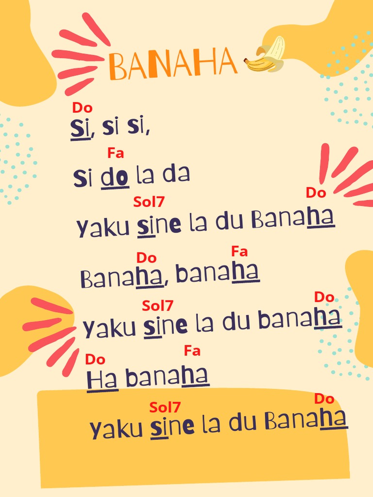 BANAHA Acordes | PDF