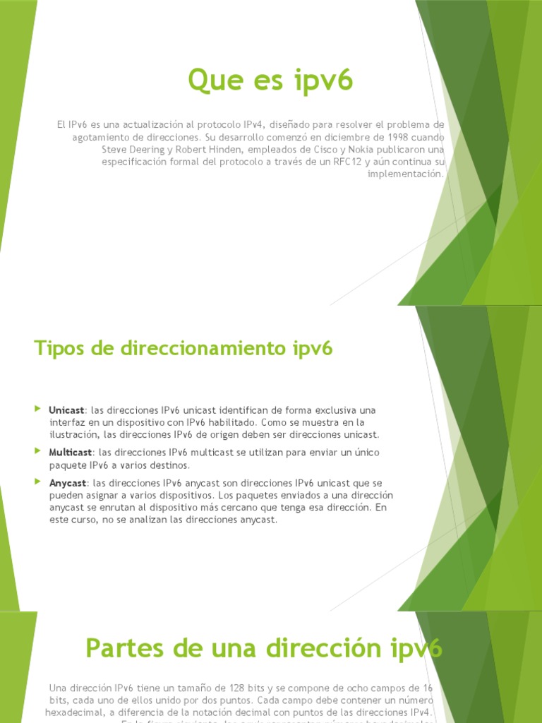 Que Es Ipv6 | PDF | Yo Pv6 | Protocolos de internet