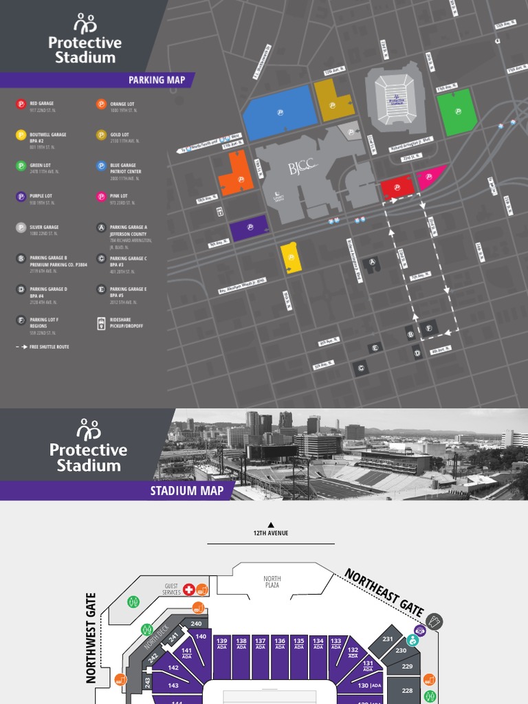 Protective Stadium in Birmingham: UAB Football Gameday Parking, Seating ...