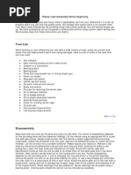 Rocking Test Procedure | PDF | Crane (Machine)