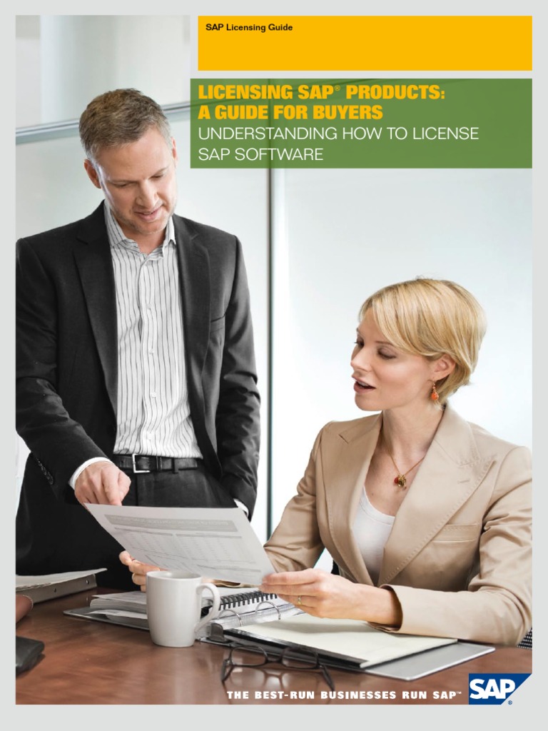 Licensing Sap® Products: A Guide For Buyers: Understanding How To ...