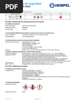 Ficha de Datos de Seguridad HEMPEL'S ACRYLITHANE HS CURING AGENT | PDF | Contaminación | Solubilidad