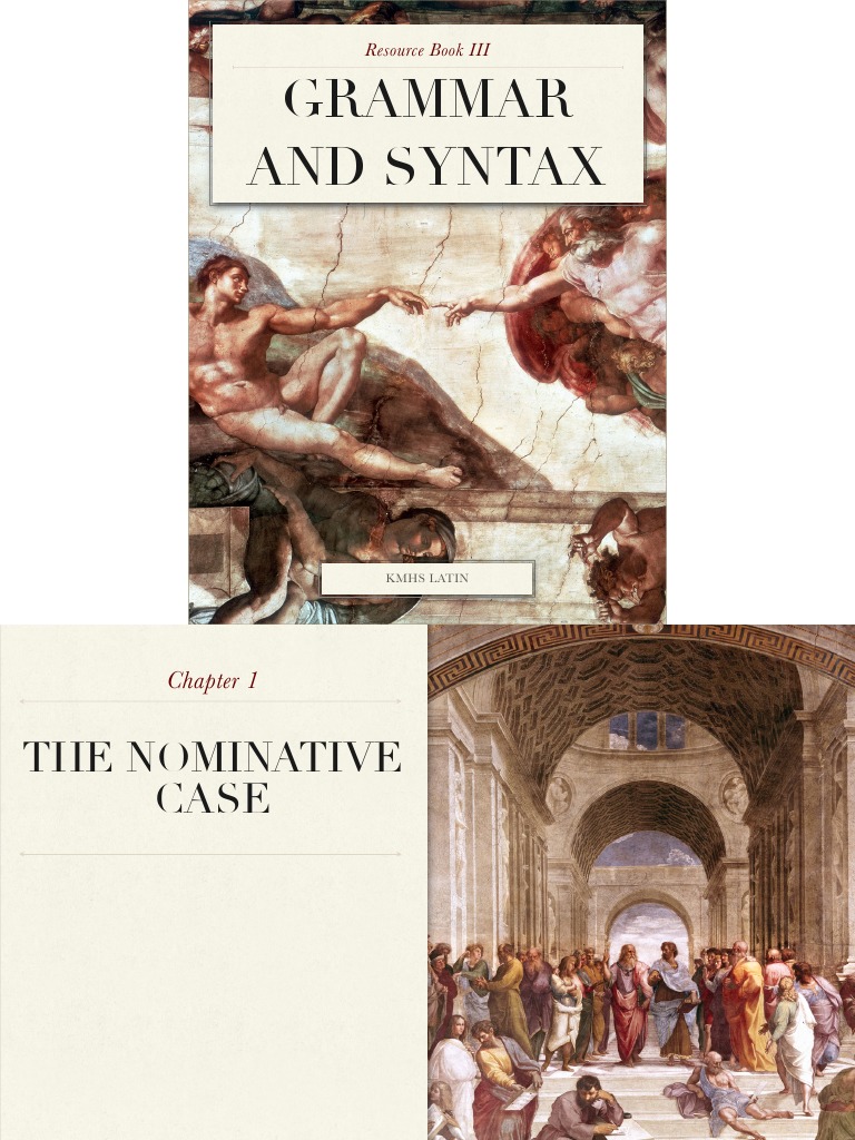 Latin Grammar and Syntax | PDF | Verb | Subject (Grammar)