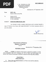 Arms License Application Form PK SINDH | PDF | Projectiles | Projectile ...