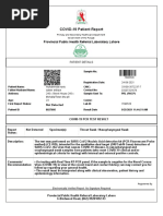 RT PCR Test Report | PDF | Epidemiology | Health Care