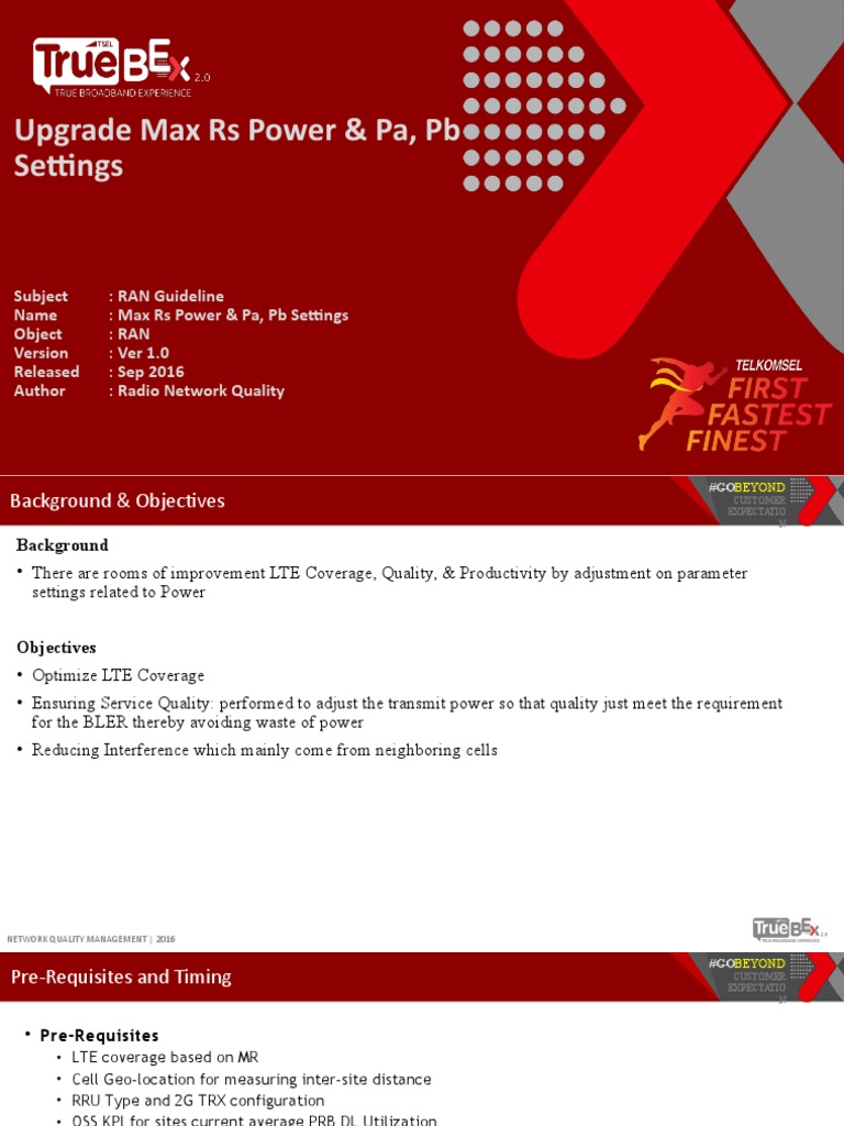 Optimize Pa, Pb Settings for LTE | PDF | Computing | Telecommunications