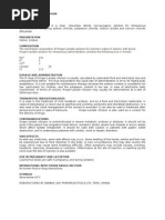 Totilac | PDF | Lactic Acid | Intravenous Therapy