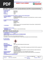 Msds-Grease Multi Purpose | PDF | Dangerous Goods | Toxicity
