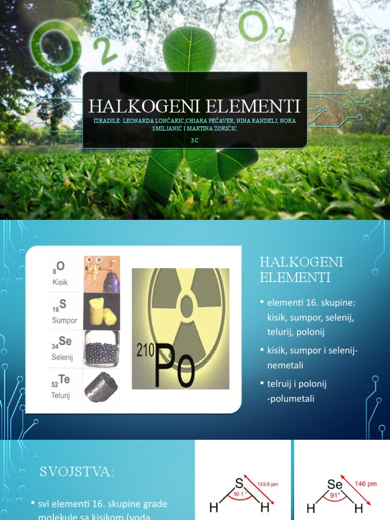 Halkogeni Elementi | PDF