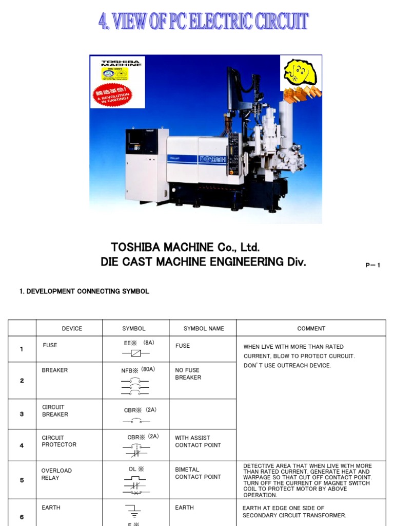 Toshiba Machine Co., Ltd. Die Cast Machine Engineering Div | PDF ...
