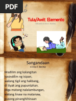 Ang Sukat at Tugma NG TULA | PDF