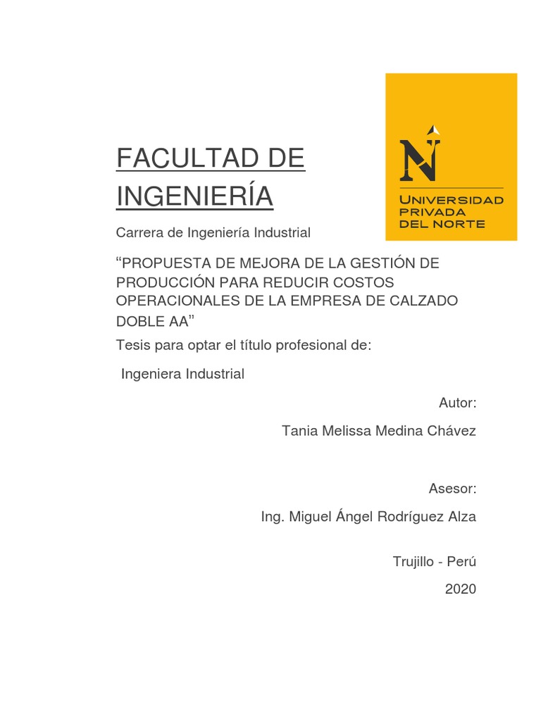 Tes 1 | PDF | Planificación | Lean Manufacturing
