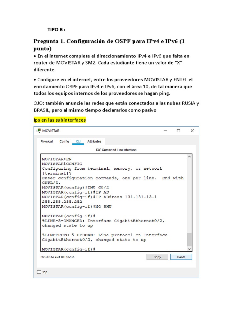 Examen Resuelto Redes | PDF | Enrutador (Computación) | Dirección IP