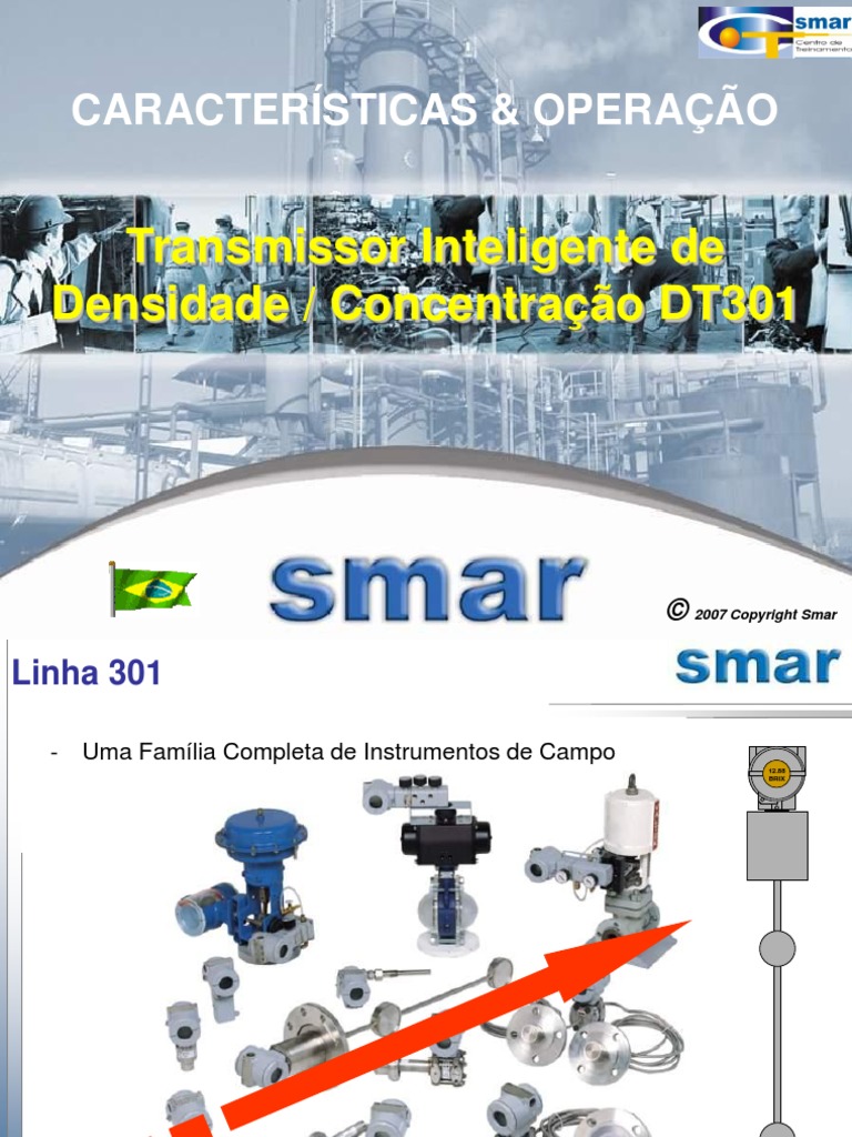 SMAR - DT301 - Características&Operação - R0 | PDF | Pressão | Solução