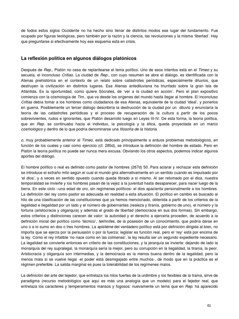FILOSOFIA | PDF | Platón | Democracia
