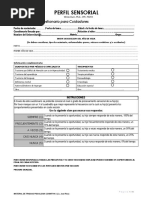 Perfil Sensorial | PDF | Las emociones | Naturaleza