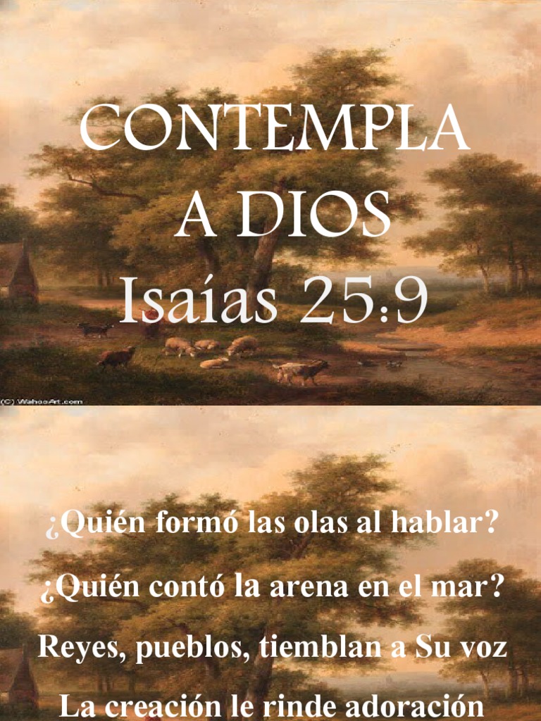 Contempla A Dios | PDF