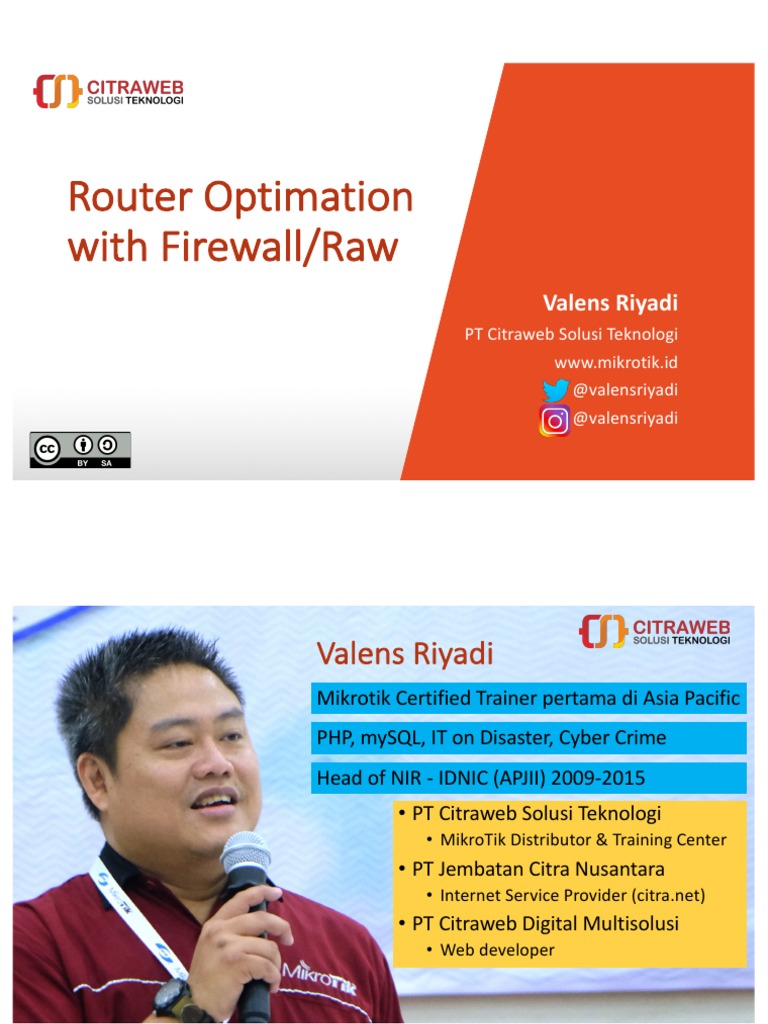 IP Firewall Raw Protect Connection-Tracking | PDF | Router (Computing ...