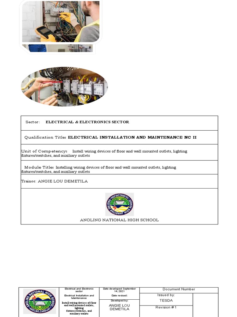 TM Plan Training Session | PDF | Electrical Wiring | Lighting
