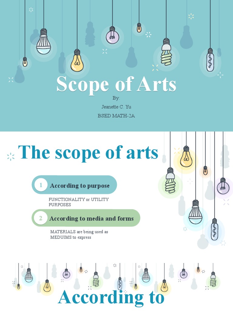 Scope of Arts | PDF
