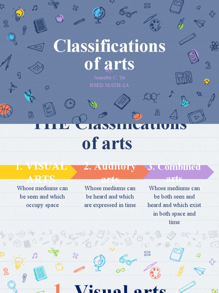 Classification of Arts | PDF | Social Science