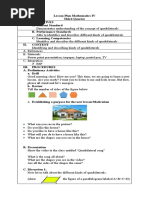 Detailed Lesson Plan in Mathematics IV (Plane Figures) | PDF ...