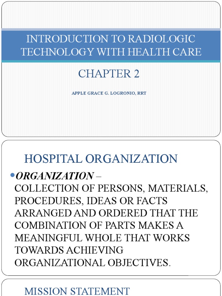 Rt101 Chapter 2 | PDF | Radiology | Medical Imaging